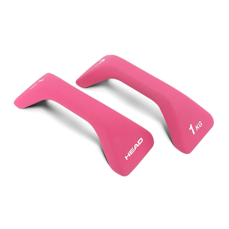 HEAD Push-up dumbbells with neoprene coating, ergonomic design, and non ...