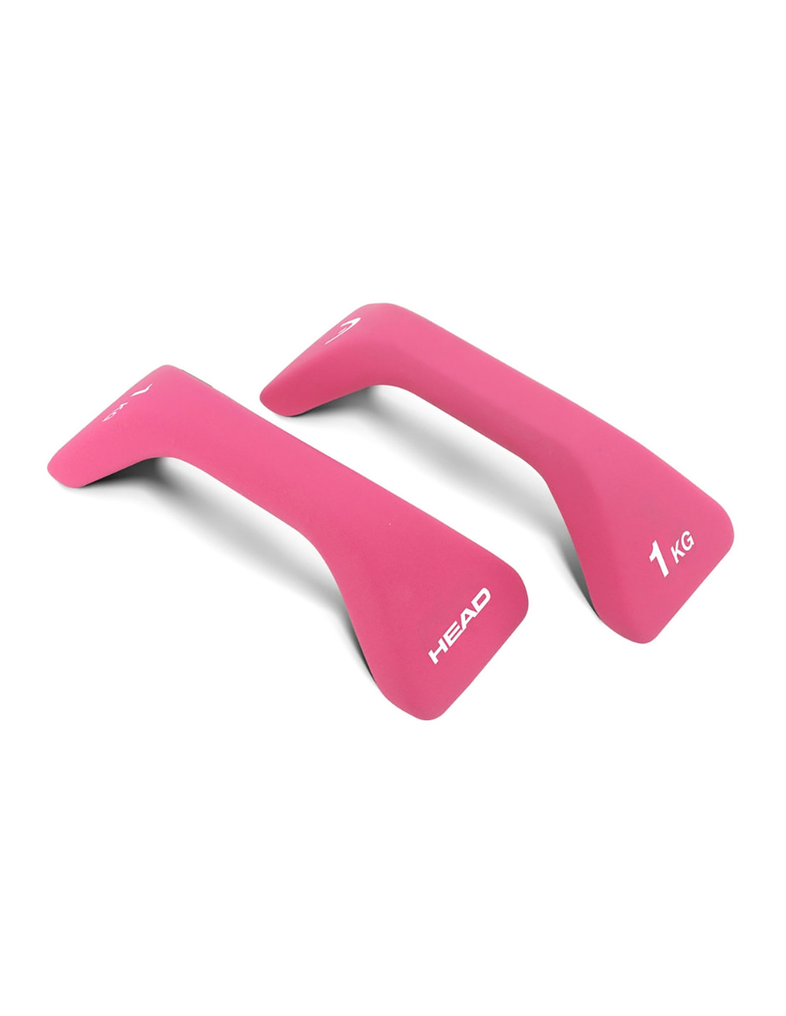 HEAD Push-up dumbbells with neoprene coating, ergonomic design, and non ...